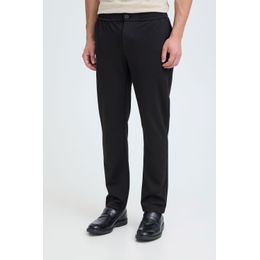 Chinohose Blend "BHElmer", Herren, Gr. L, US-Gr&ouml;&szlig;en, schwarz, Jersey, 75% Polyester, 22% Viskose, 3% Elasthan, unifarben, Basic, normal kurz, Hosen Chinohose, Gem&uuml;tliche Stoffhose mit teilelastischem Bund und Taschen
