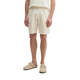 Marc O'Polo Shorts MARC O'POLO "aus TENCEL&trade; Lyocell -Leinen-Mix", Herren, Gr. 32, Normalgr&ouml;&szlig;en, light oat, Obermaterial: 52% Lyocell, 26% Leinen, 22% Baumwolle, unifarben, relaxed fit normal, Hosen Shorts