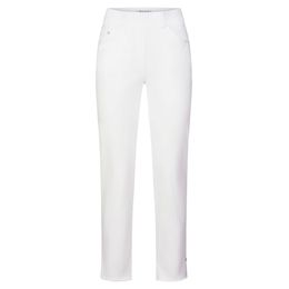 Peter Hahn Brax - Super Slim Fit-7/8-Jeans, weiss, Gr. 18 - Baumwolle
