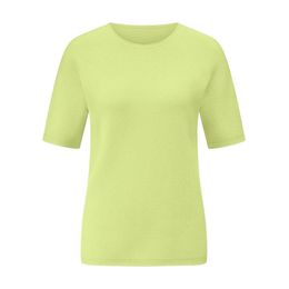 Peter Hahn - Rundhals-Pullover, gr&uuml;n, Gr. 50 / XL - Baumwolle