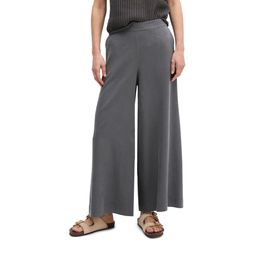 Marc O'Polo Chinohose MARC O'POLO "aus TENCEL&trade; Lyocell", Damen, Gr. 32, Normalgr&ouml;&szlig;en, oxide grau, Obermaterial: 92% Lyocell, 8% Leinen, unifarben, loose fit kn&ouml;chelfrei, Hosen Chinohose