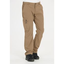 Cargohose WHISTLER "Levanger", Herren, Gr. L, US-Gr&ouml;&szlig;en, karamell, 93% Baumwolle, 7% Elasthan, unifarben, normal, Hosen Cargohose, Schmucklos