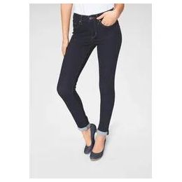 Levi's Slim-fit-Jeans LEVI'S "311 SHAPING SKINNY", Damen, Gr. 31, L&auml;nge 32, blau (schwarz, blau, rinsed), Denim/Jeans, Obermaterial: 80% Baumwolle, 19% Polyester, 1% Elasthan, unifarben, skinny fit lang, Jeans Slim-fit-Jeans, im 5-Pocket-Stil, Topseller