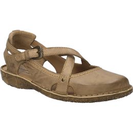 Sandale Josef Seibel "Rosalie 13, natur", Damen, Gr. 36, beige (natur), Obermaterial: 100% Rindsleder Leather cow., Schuhe Sandale