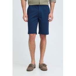 Chinoshorts Blend "BHElmer", Herren, Gr. L, US-Gr&ouml;&szlig;en, insignia blau, Jersey, 75% Polyester, 22% Viskose, 3% Elasthan, unifarben, Basic, normal knielang, Hosen Chinoshorts, Bequeme Shorts mit teilelastischem Bund und Taschen