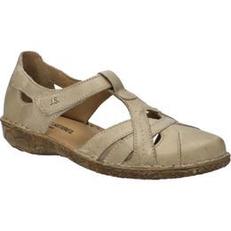 Sandale Josef Seibel "Rosalie 29, beige", Damen, Gr. 36, beige (creme), Obermaterial: 100% Rindsleder Leather cow., Schuhe Sandale