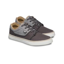 Sneaker DC Shoes "Tonik Tx Se", Herren, Gr. 10,5 (44), light grau, Obermaterial:Obermaterial: Textil (Walkfrottier) / Futter: Textil / Au&szlig;ensohle: Gummi;, Schuhe Sneaker
