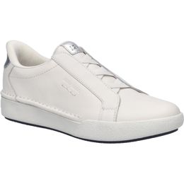 Sneaker Josef Seibel "Claire 33, weiss-silber", Herren, Gr. 36, wei&szlig; (wei&szlig;, silber), Obermaterial: 100% Rindsleder Leather cow., Schuhe Sneaker