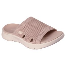 Pantolette Skechers "GO WALK FLEX SANDAL-", Herren, Gr. 35, rosa, Textil, Schuhe Pantolette, Sommerschuh, Strandschuh, Urlaubsschuh, Sandale mit Komfortfu&szlig;bett