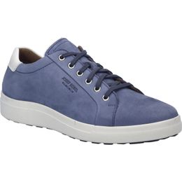 Sneaker Josef Seibel "Maddox 05, shark-kombi", Herren, Gr. 45, grau (shark, kombi), Obermaterial: 100% Rindsleder Leather cow., Schuhe Sneaker