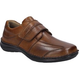 Slipper Josef Seibel "New Anvers 02, cognac", Herren, Gr. 47, braun (cognac), Obermaterial: 100% Rindsleder Leather cow., Schuhe Slipper