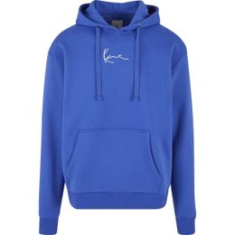 Kapuzensweatshirt Karl Kani "Karl Kani Herren", Herren, Gr. L, blau, 80% Baumwolle, 20% Polyester, unifarben, Sweatshirts