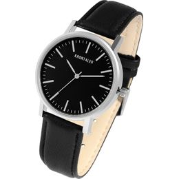 CR&Eacute;ATION L Damen Uhr schwarz Gr&ouml;&szlig;e 0