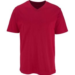 H.I.S. Herren T-Shirt wei&szlig;, rot, marine Gr&ouml;&szlig;e S