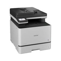 Brother DCP-L8630CDW, Multifunktionsdrucker grau/dunkelgrau, Scan, Kopie, USB, LAN, WLAN, Duplex (Druck)