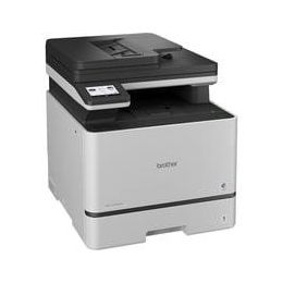 Brother MFC-L8730CDW, Multifunktionsdrucker grau/dunkelgrau, Scan, Kopie, Fax, USB, LAN, WLAN, Duplex (Druck), Duplex (Scan)