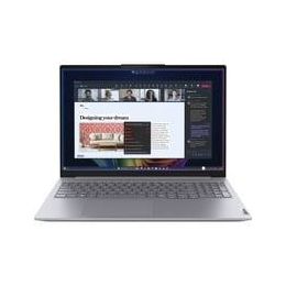 Lenovo ThinkBook 16 G9 (21UR005AGE), Notebook grau, Intel Core Ultra 5 325, Intel Graphics, 32 GB DDR5, 1 TB (1 TB SSD), Windows 11 Pro