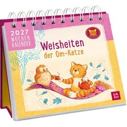 Mini-Wochenkalender 2027: Weisheiten der Om-Katze