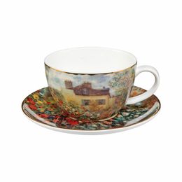 Cappuccinotasse &raquo;Claude Monets K&uuml;nstlerhaus&laquo;