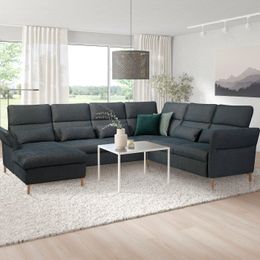 IKEA FAMMARP 5er-Ecksofa mit R&eacute;camiere links