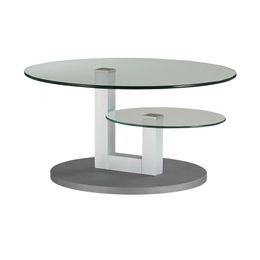 Couchtisch Verden silber Ma&szlig;e (cm): H: 43 &Oslash;: 80 Tische > Couchtische > Couchtische nach Material &raquo; Sofa DE