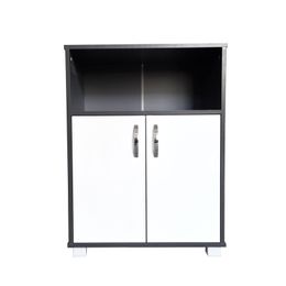 HTI-Living K&uuml;chenschrank Grau/Wei&szlig; Blanca