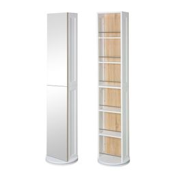 HTI-Living Standspiegel mit Regal und Drehfunktion