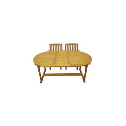 Sedex Gartengruppe Liberia oval + 6 King Sessel 180-260 cm