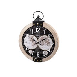 formano Wanduhr &Oslash; 40 cm Weltkarte