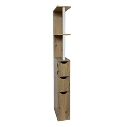 HTI-Living Raumteilerregal 136 cm Thekla Artisaneiche
