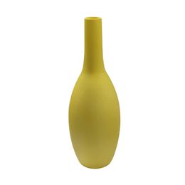 HTI-Living Flaschenvase 40 cm Gelb