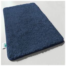 casa pura Badematte Sky Soft Dunkelblau