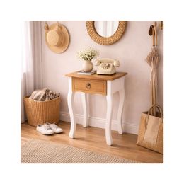 HTI-Living Beistelltisch mit Schublade Retro