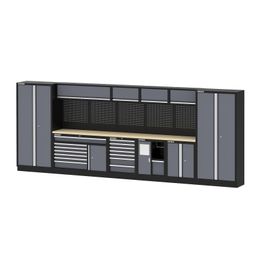 SONSTIGE Feistos Werkstatteinrichtung Apollo 24 Schwarz/Anthrazit 46x523x200cm