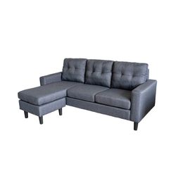 HTI-Living Ecksofa Reva Grau