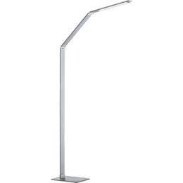LED-Stehleuchte Geri, aus Aluminium, 3-fach dimmbar, Leuchtdauer ca. 30.000 Std., natur