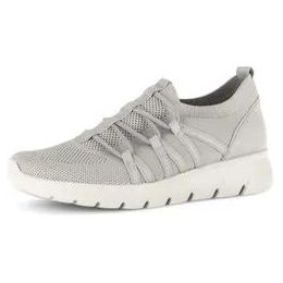 Sneaker Gabor "Sneaker low", Damen, Gr. 41, grau, Schuhe Sneaker