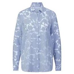 Long-Bluse Peter Hahn blau, 48