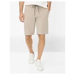 Bermudas Eurex By Brax "Style BENO", Herren, Gr. 25U, Unterbauchgr&ouml;&szlig;en, beige, Web, 66% Polyester, 28% Viskose, 6% Elasthan, Hosen Bermudas