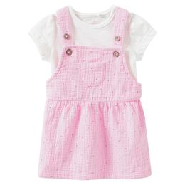 Topomini Newborn Set mit Latzkleid und T-Shirt