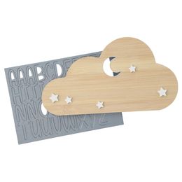 Topomini Wand-Deko Wolke personalisierbar