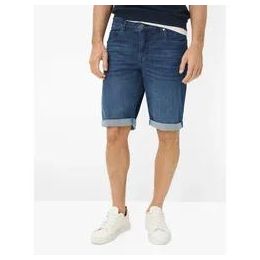 Bermudas Eurex By Brax "Style BRAD", Herren, Gr. 64, Normalgr&ouml;&szlig;en, blau, Denim/Jeans, 98% Baumwolle, 2% Elasthan, Hosen Bermudas