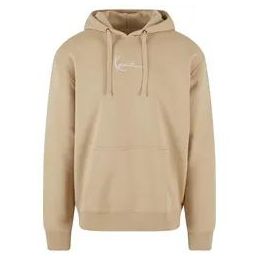 Kapuzensweatshirt Karl Kani "Karl Kani KM-HD011-023-16 Small Signature Essential Hoodie", Herren, Gr. XS, braun, 80% Baumwolle, 20% Polyester, Sweatshirts