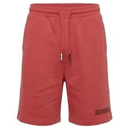 Sweatshorts Rocawear "Rocawear Rocawear Clean Shorts", Herren, Gr. S, US-Gr&ouml;&szlig;en, rot, 80% Baumwolle, 20% Polyester, normal, Hosen Sweatshorts