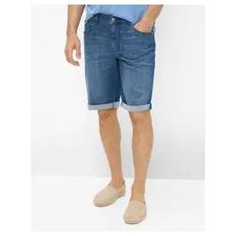 Bermudas Eurex By Brax "Style BRAD", Herren, Gr. 48, Normalgr&ouml;&szlig;en, dunkelblau, Denim/Jeans, 98% Baumwolle, 2% Elasthan, Hosen Bermudas