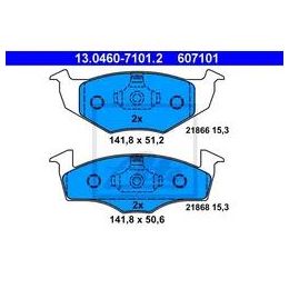 ATE Bremsensatz, Scheibenbremse ijzjsgj7g3 Vorderachse voll 239mm 12mm f&uuml;r VAG SEAT Skoda