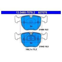 ATE Bremsensatz, Scheibenbremse sg00000dvz Hinterachse Voll 324mm 30mm f&uuml;r BMW LAND ROVER