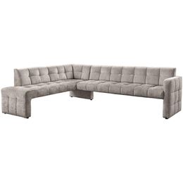 Essbank exxpo - SOFA FASHION "Barista, bequem und elegant, hohe Bodenfreiheit", sand, B:265cm H:83cm T:199cm, Sitzb&auml;nke, Essbank, Eckbank Barista bequem und elegant, hochwertige Detailverarbeitung