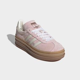 Sneaker adidas originals "GAZELLE BOLD", Herren, Gr. 36, sandy pink, sanftes wei&szlig;, copper metallic, Leder, Schuhe Sneaker