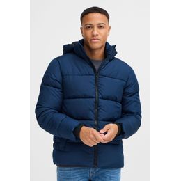 Steppjacke Blend "BHZipke", Herren, Gr. XL, marineblaus, 100% Polyester, unifarben, Basic, regular fit normal, normaler offener Saum, Jacken Steppjacke, W&auml;rmende Basic Winterjacke mit Taschen